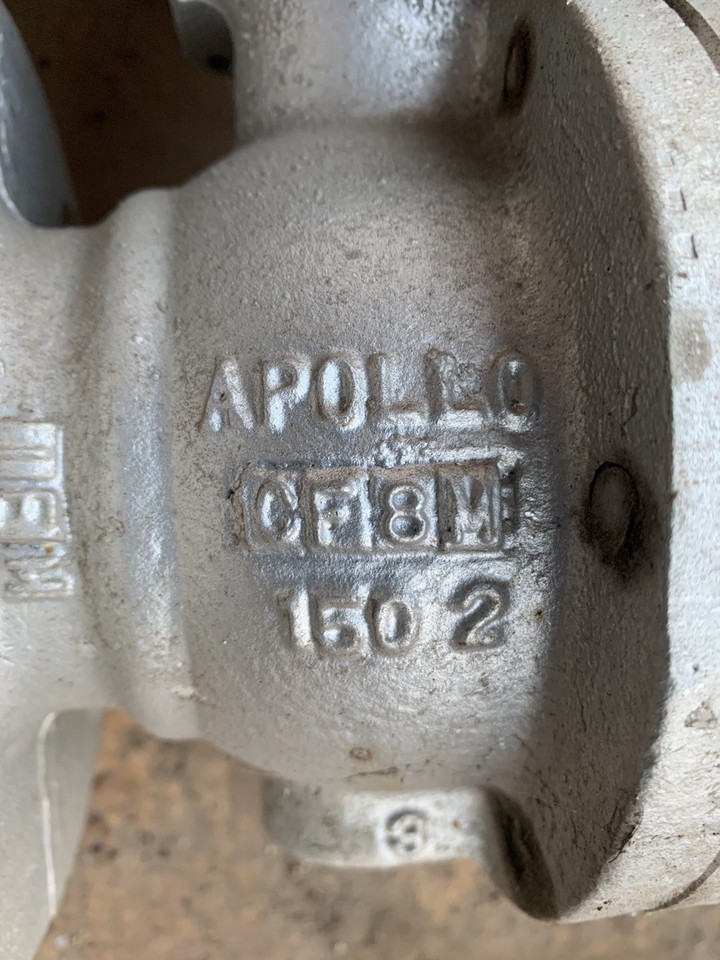 Apollo 2” Stainless Ball Valve Cf8m Swing Check Valbia Air Actuator ...