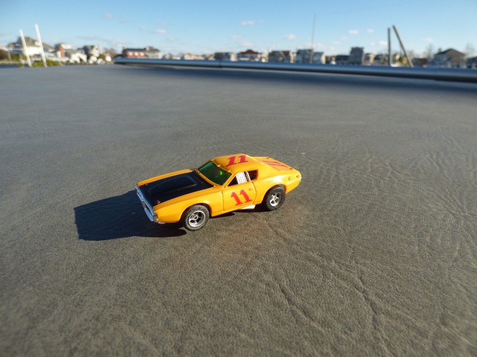 AFX AURORA BUTTERSCOTCH RED 11 DODGE CHARGER STOCK HO SLOT CAR MINT NOS ...