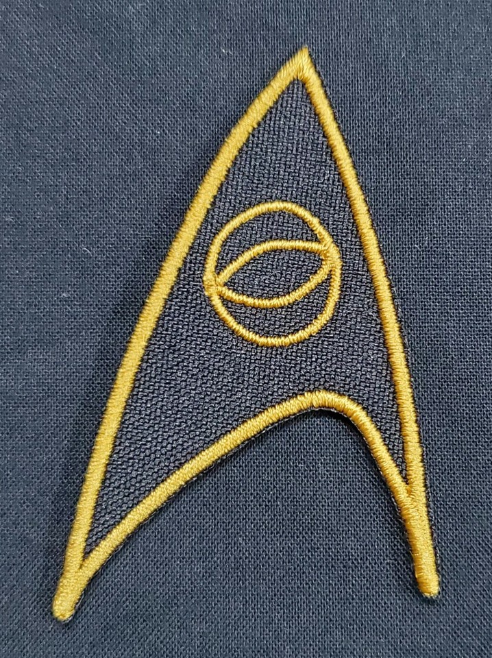 Star Trek Iron On Patch William Shatner Spock Leonard Nimoy Enterprise ...