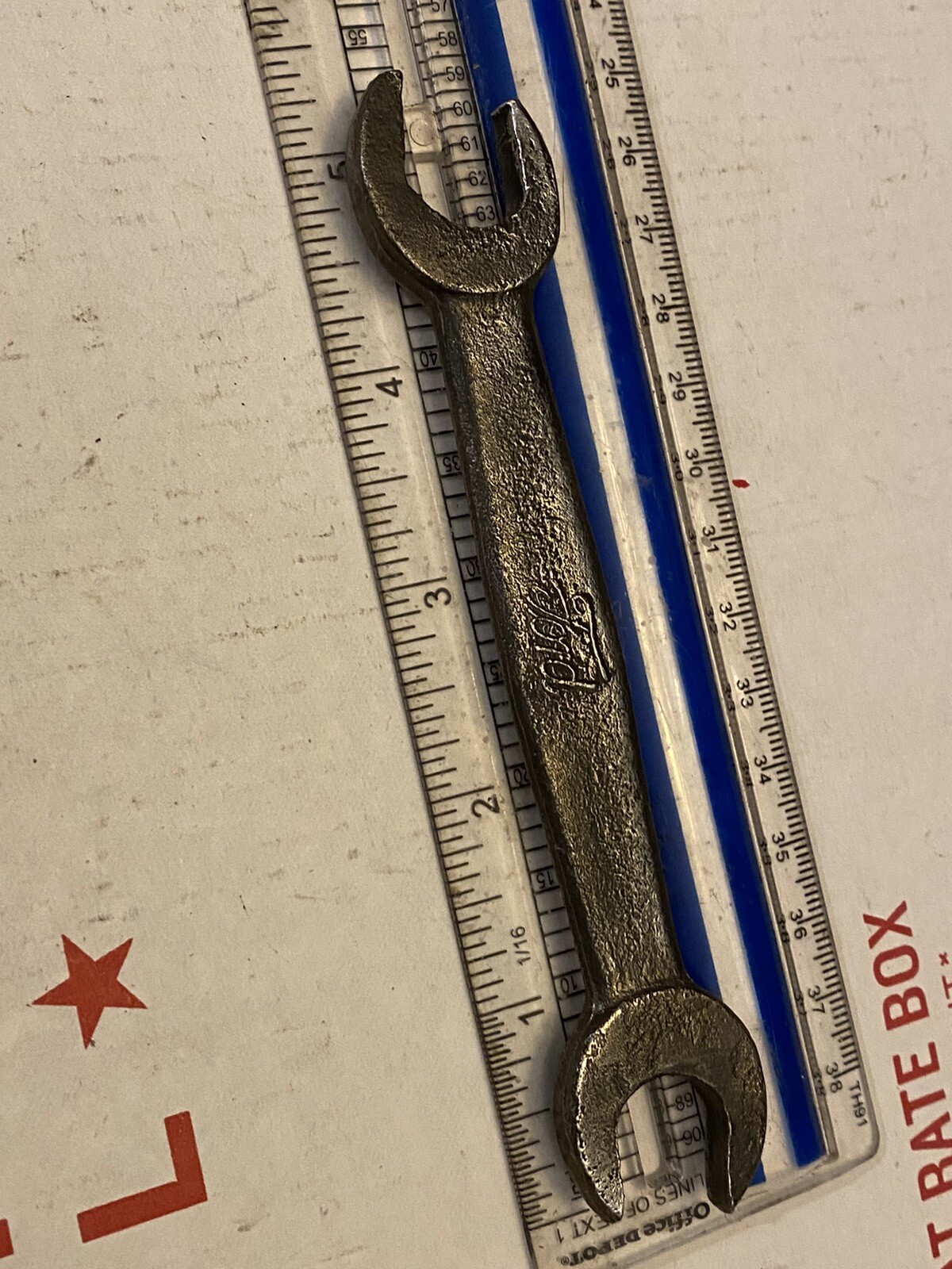 Vintage Ford Script Open End 9/16ths Wrench-Antique | eBay