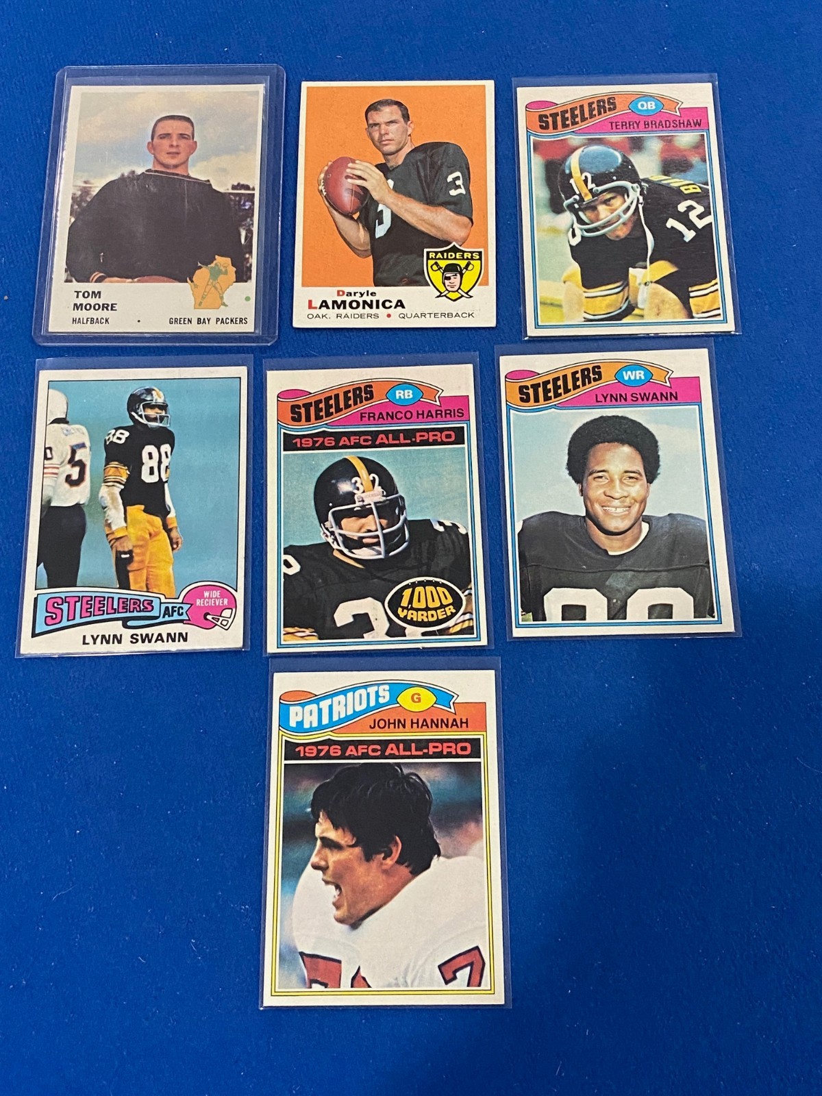 NFL Vintage Football Card Lot - Bradshaw, Swann, LaMonica, and more! | eBay