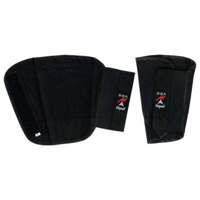 Playwell Ninja Leg Wraps Black Ninjitsu Kyahan Samurai Leggings Shinobi ...