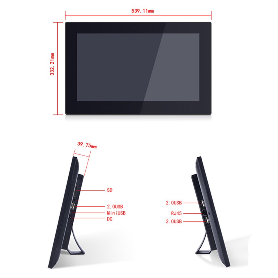 21.5" Wifi Industrial Large Android Tablet Bluetooth Tablets PC Wall ...