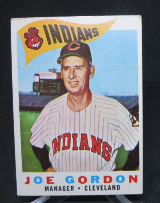 1960 Topps #216 Joe Gordon Cleveland Indians LOW GRADE | eBay