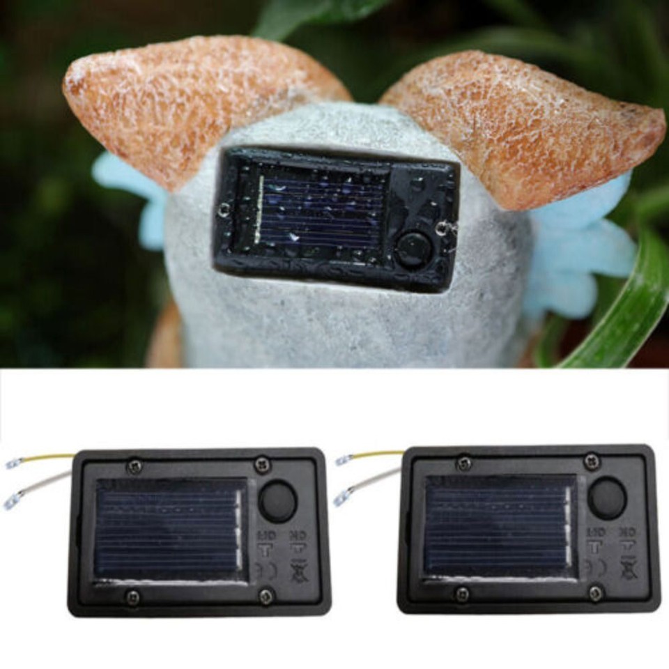 Solar Panel Boxes Garden Lantern Hanging Lantern Replacement Battery ...