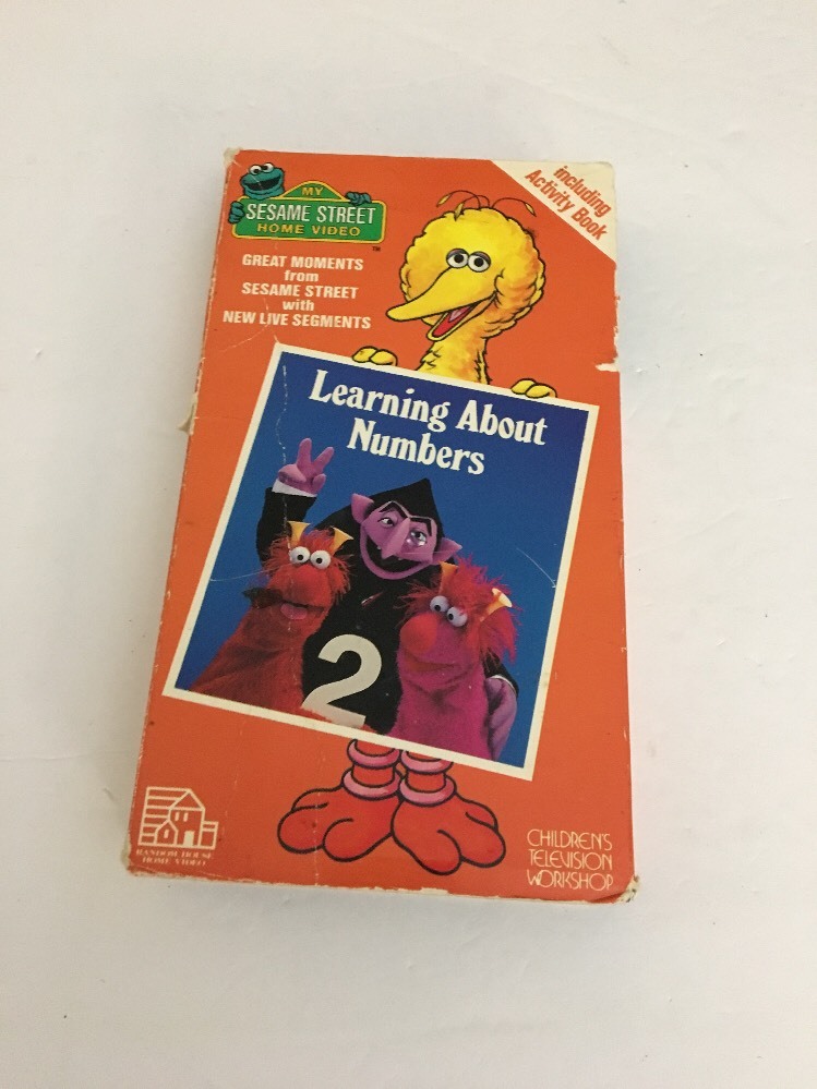 Sesame Street Learning To Share Vhs Ebay