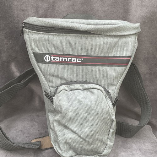 Vintage Tamrac Camera Bag Model 517 Made In USA Gray Black Canvas 1 ...