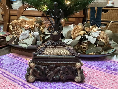 2003 Vintage Glass Casket Jewelry Box by Sandton Designs | eBay