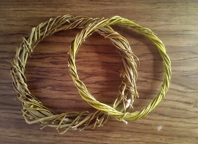 Hand Crafted Weeping Willow Wreath (Willow Hoops) Made From Real ...