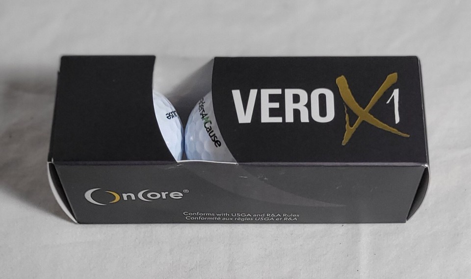 Traders4aCause 2022 Promotional OnCore Vero X1 Golf Balls Box of 3 Day Trading | eBay