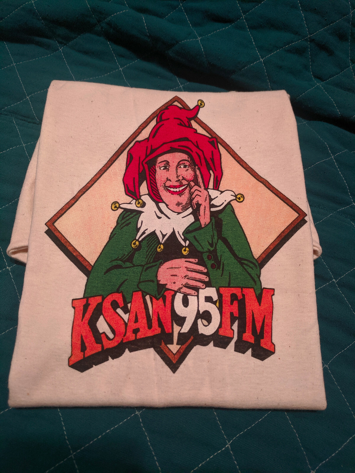 Vintage Jester KSAN 95 FM t-Shirt, Rare | eBay