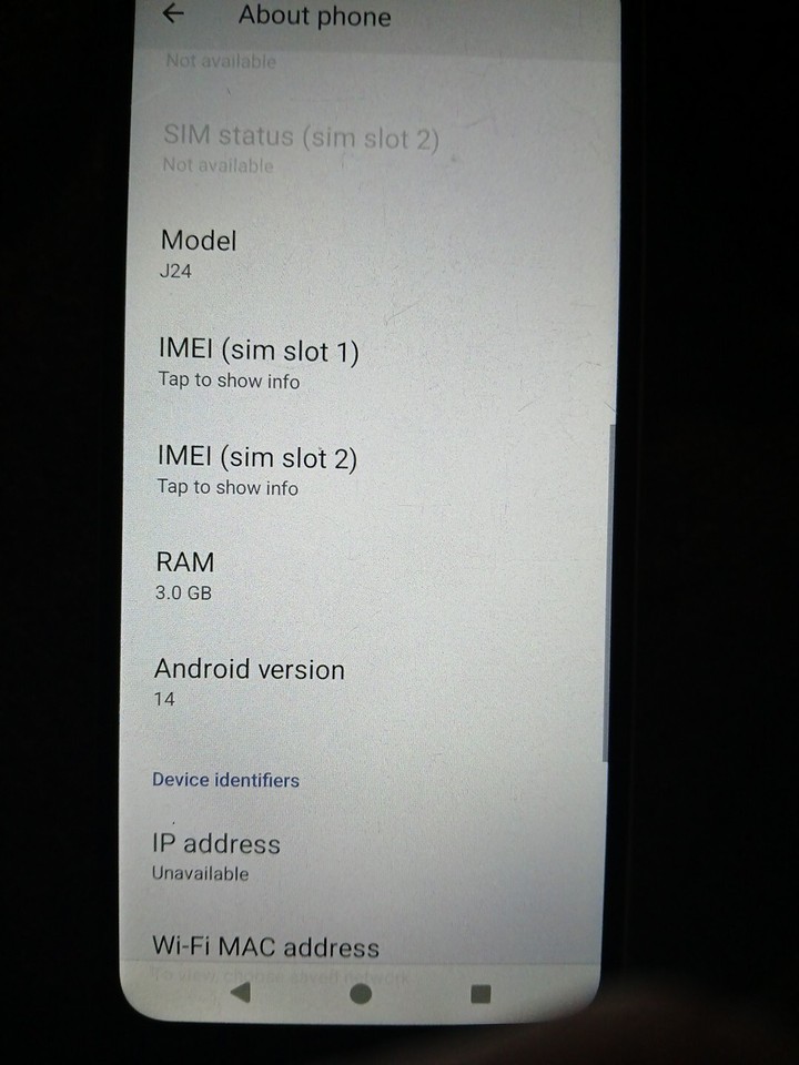 Vortex J24 Android 14 Cheap Smartphone Good Condition Rooted And Ready ...