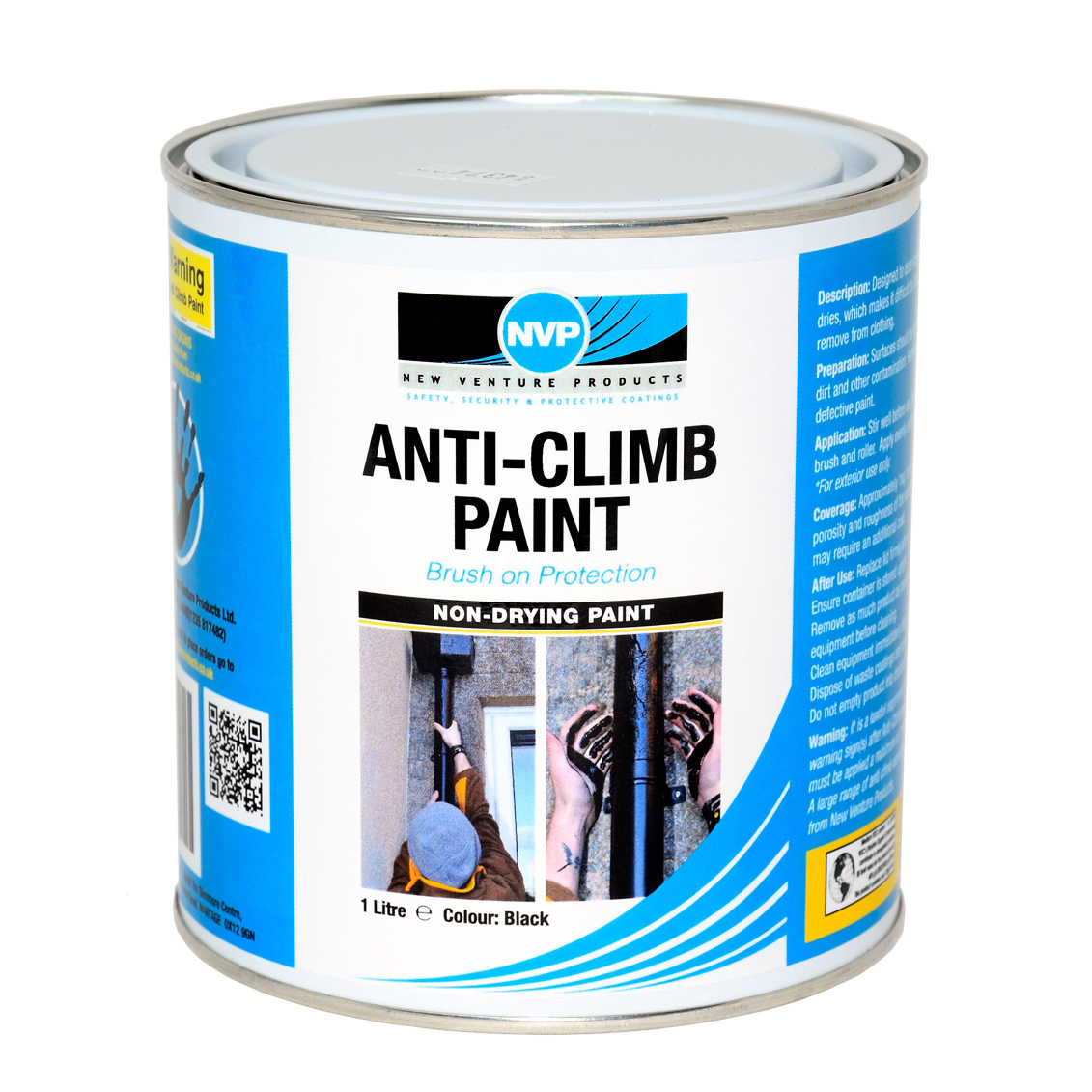 Anti Climb Security Paint, Anti Vandal & Burglar. Sizes 1, 2.5, 5 & 20 ...