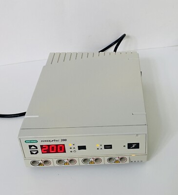 Bio-Rad Electrophoresis Power Supply PowerPac 200 With Power Cord | eBay