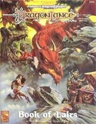 Book of Lairs Advanced Dungeons Dragons AD&D 2nd Edition Weis Hickman ...
