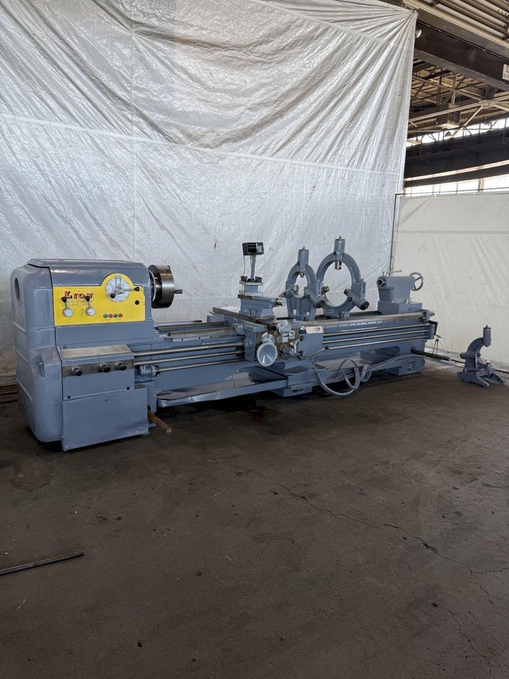 36" X 120" HOLLOW SPINDLE LION ENGINE LATHE. STOCK # 1228724 | eBay