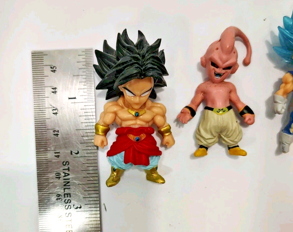Dragon Ball Z PVC Mini Figures Lot Of 8 2.5 - 3" Tall Anime Cake Topper ...