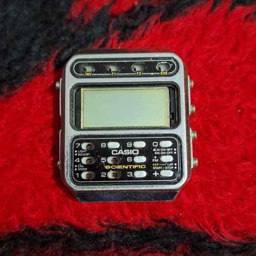Vintage Casio 197 CFX-200 Scientific Calculator Watch For Parts | eBay