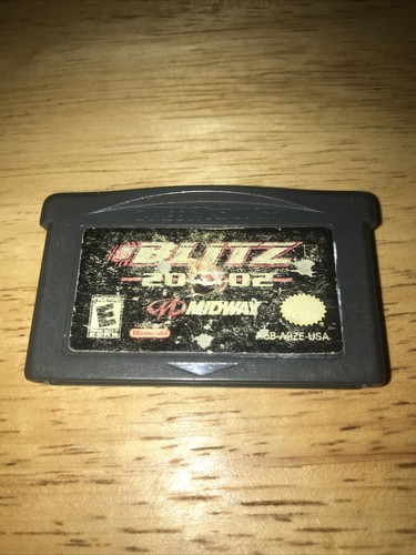 NFL Blitz 2002 Game Boy Advance GBA Working Game Only | eBay