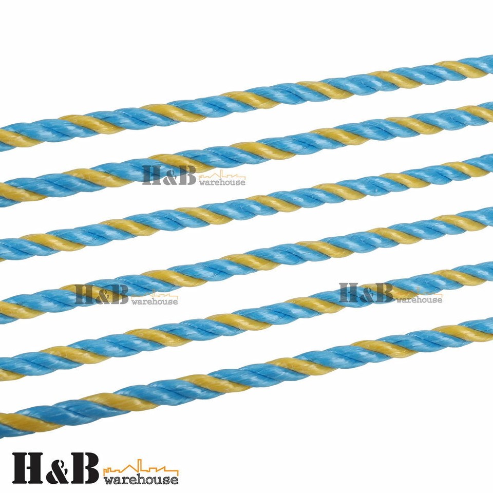 6mm x 200M Telstra Rope Parramatta Rope Coils Breaking Strength 595 KG ...