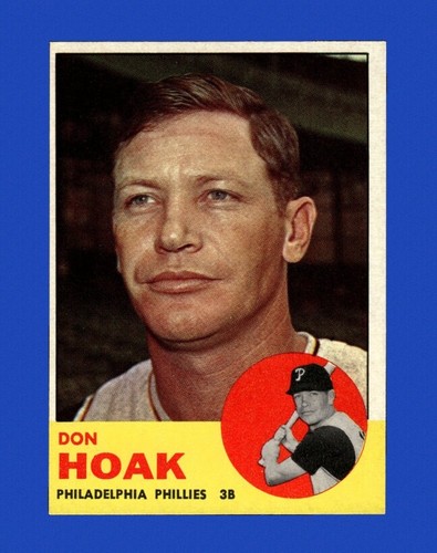1963 Topps Set-Break #305 Don Hoak NR-MINT *GMCARDS* | eBay