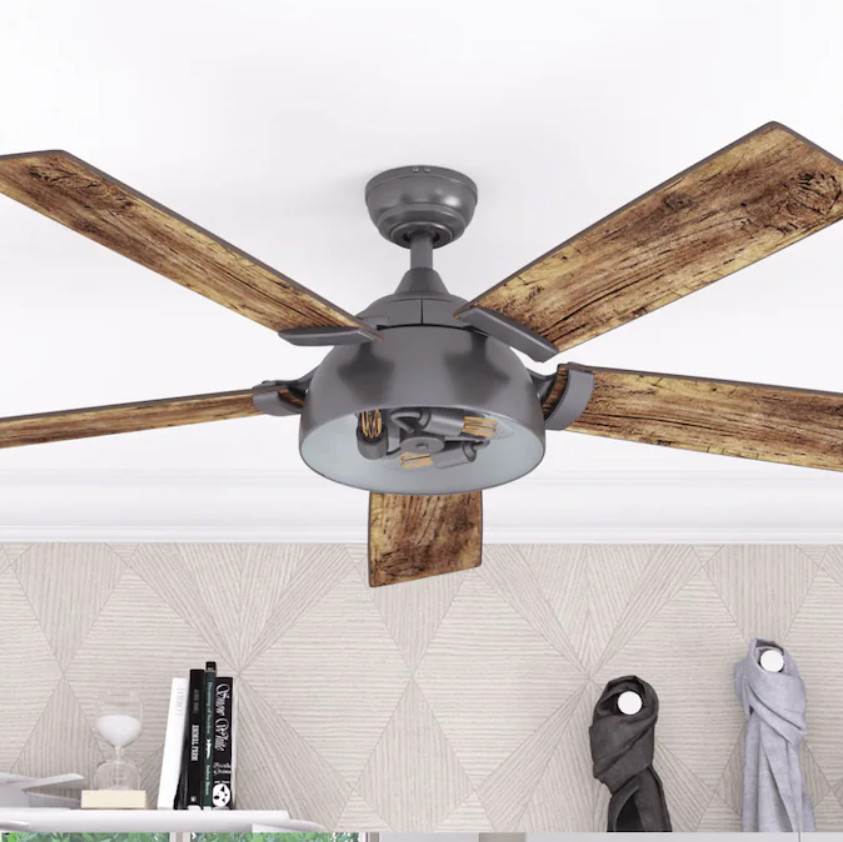 Steampunk Ceiling Fan Light | Shelly Lighting
