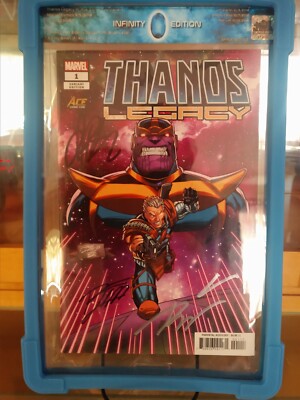 MARVEL Thanos Legacy # 1 Signed By Jim Starlin, Donny Cates, Ron Lim | eBay