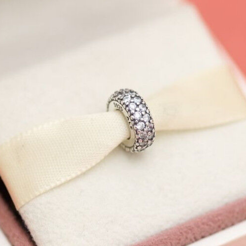 New! Authentic Pandora Clear CZ's Inspiration Spacer 791359CZ | eBay
