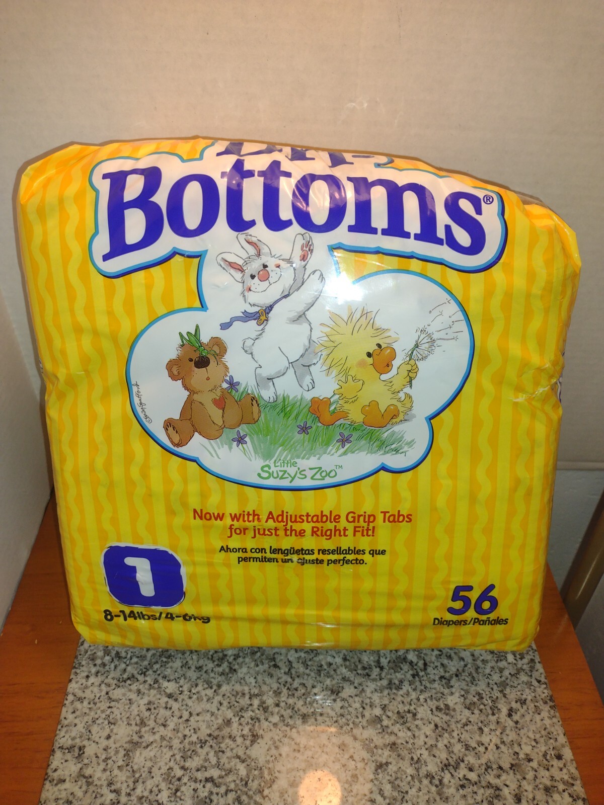 Dri Bottoms Diapers (Suzy’s Zoo) Sz 1. 8-14#. Jumbo. 56 Count. | eBay