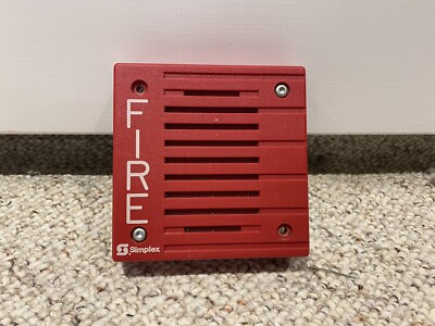 Simplex 4901-9822 Fire Alarm Horn | eBay