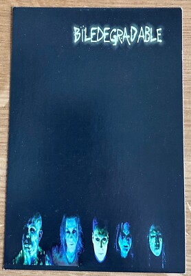 BILE (industrial band) BILEDEGRADABLE POSTCARD 6" X 4" FREE SHIPPING | eBay