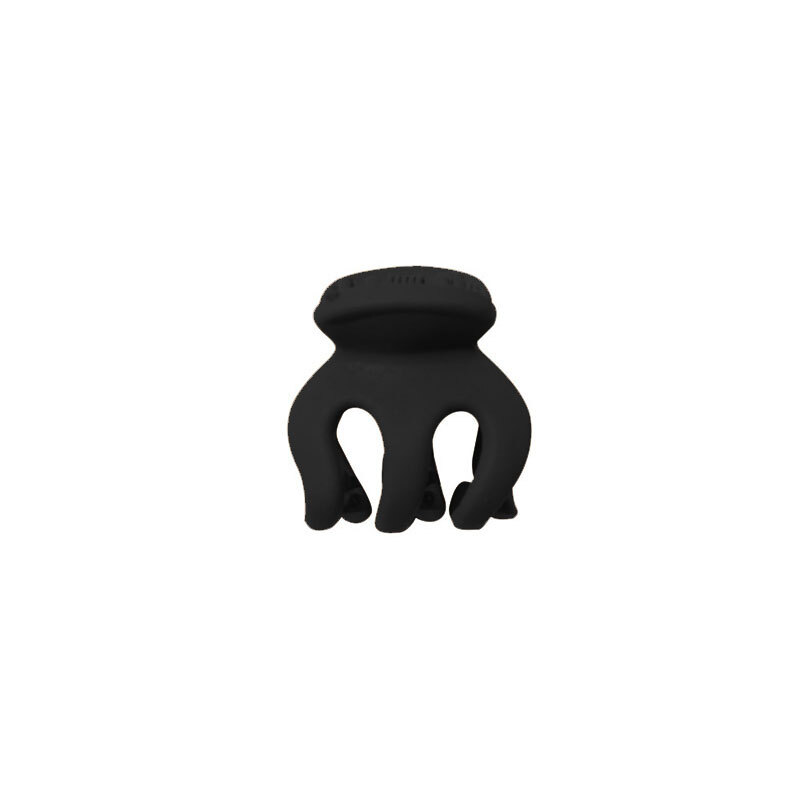 Mini Hair Claw Clips Clamps Small Plastic Frosted Geometric Hair Clip ...