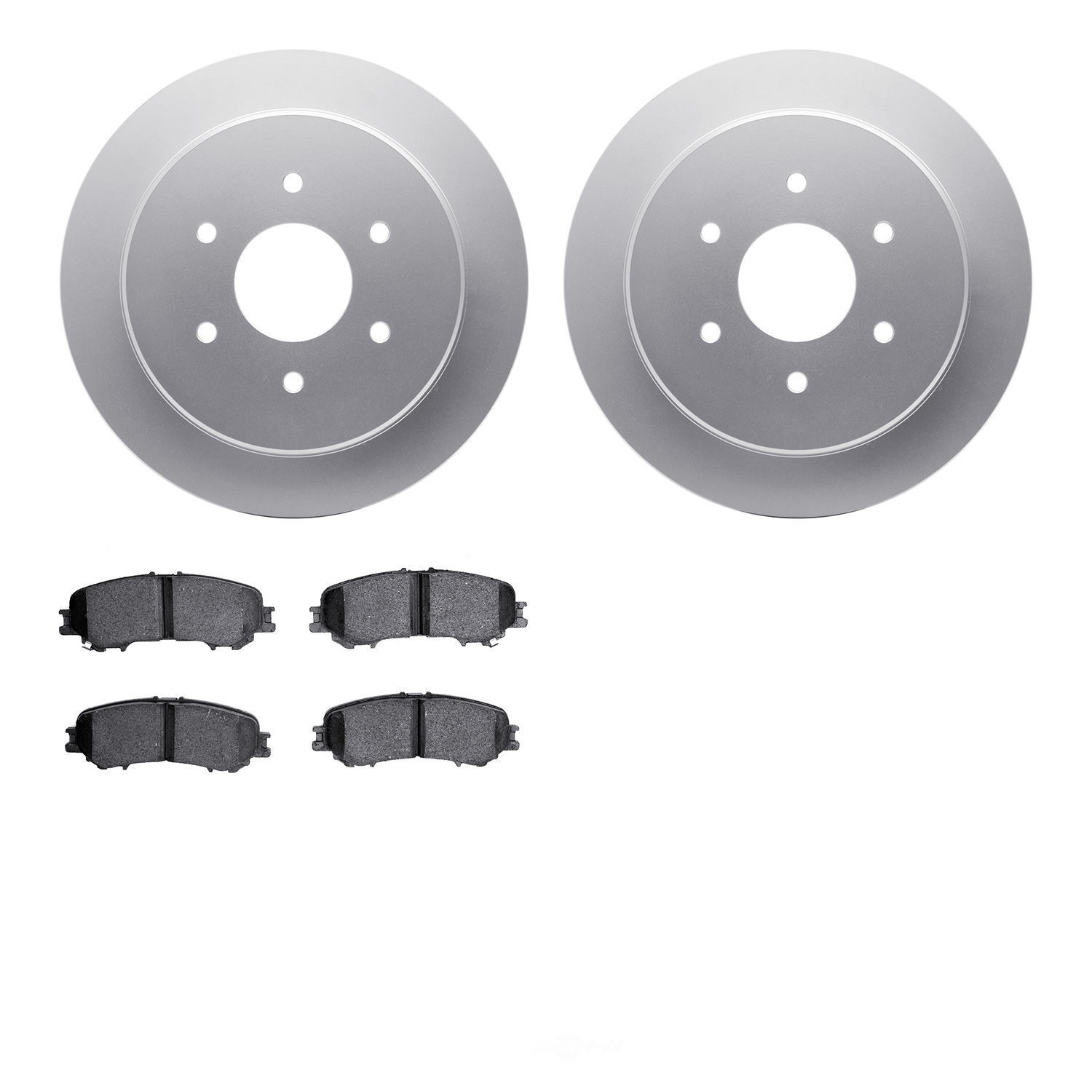 Disc Brake Kit-Geospec Rotors with 3000 Series Ceramic Brake Pads DFC ...