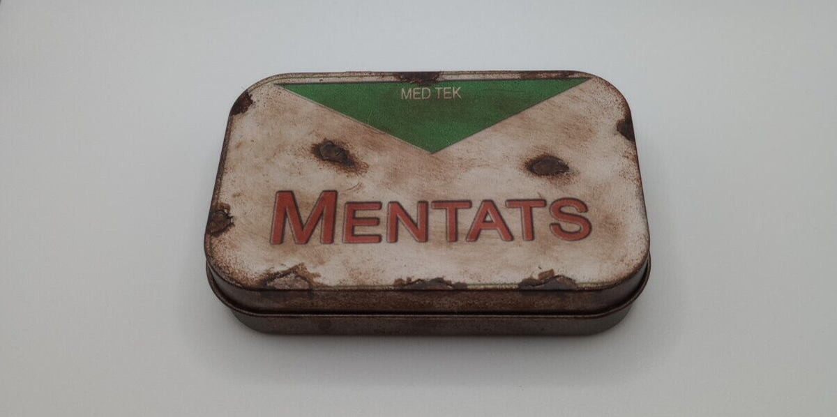 Mentats Box Fallout Mentat Flavors Texture And Heart Pills At Fallout
