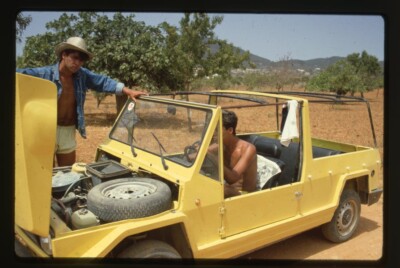 WHAM George Michael Andrew Ridgeley 1970 Citroën Méhari Original ...