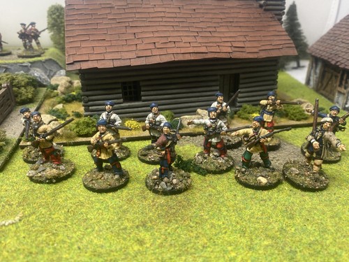 FIW FRENCH IRREGULARS/MILITIA PRO PAINTED BY EYE 28mm GALLOPING MAJOR ...