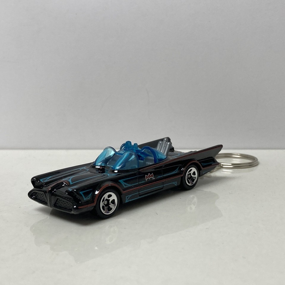 RARE KEY CHAIN BLACK CLASSIC TV SERIES BATMOBILE CUSTOM LIMITED EDITION ...