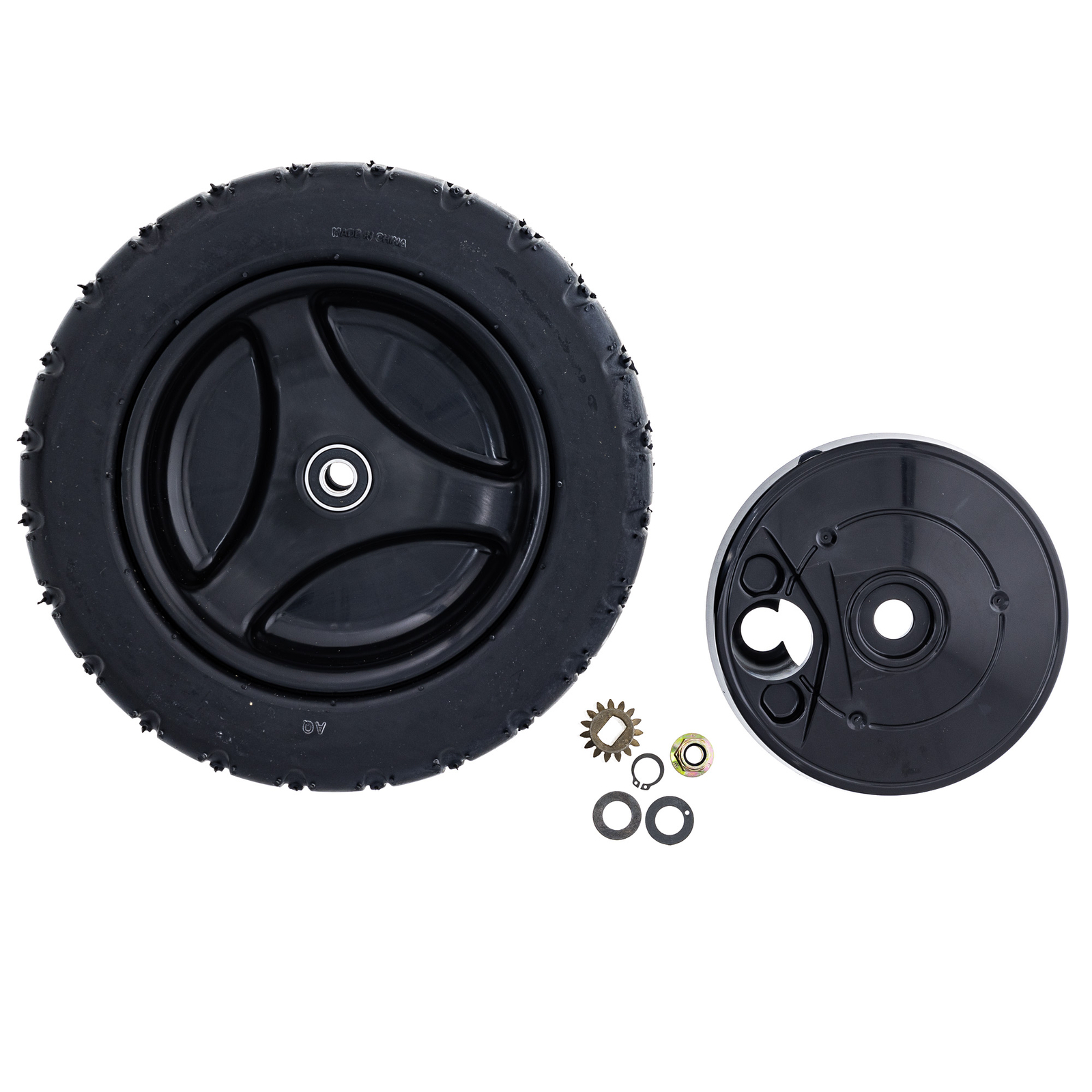 Exmark 135-0204 Rear Wheel and Cover Kit Commercial Walk Behind 116 ...