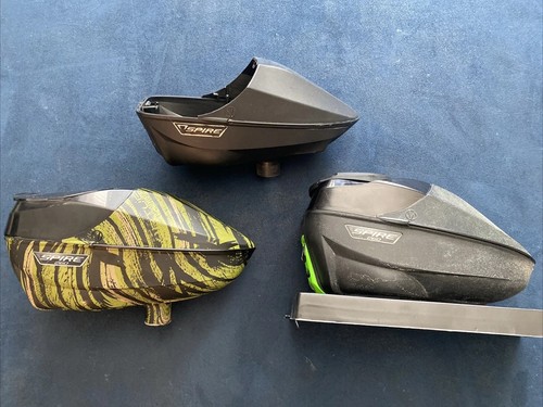 Virtue Spire 260 Tiger Green Paintball Loader With Extra Shells | eBay