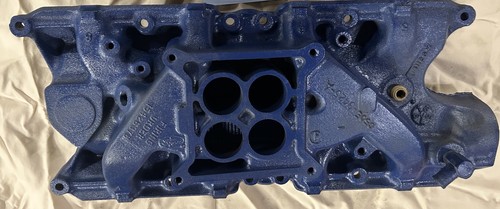 1964-1965 Mustang K-code 289 Hipo 4V Barrel Intake Manifold C5OE-9425-A ...