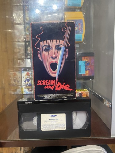 Scream and Die VHS 1990 Andrea Allan Horror Slasher OOP HTF RARE | eBay