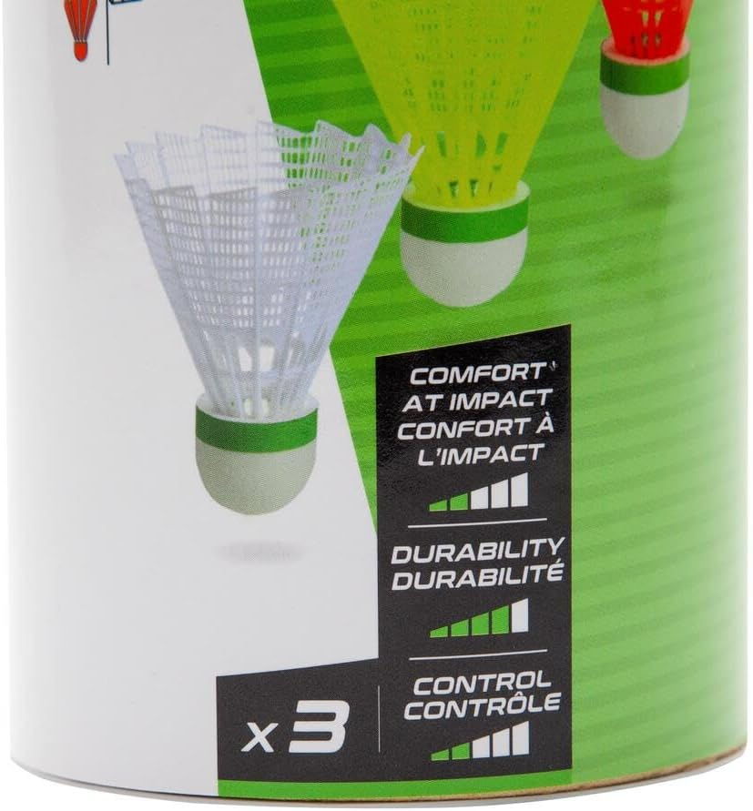 Decathlon Outdoor Plastic Badminton Shuttlecock 3-Pack - PSC 130 Unique ...