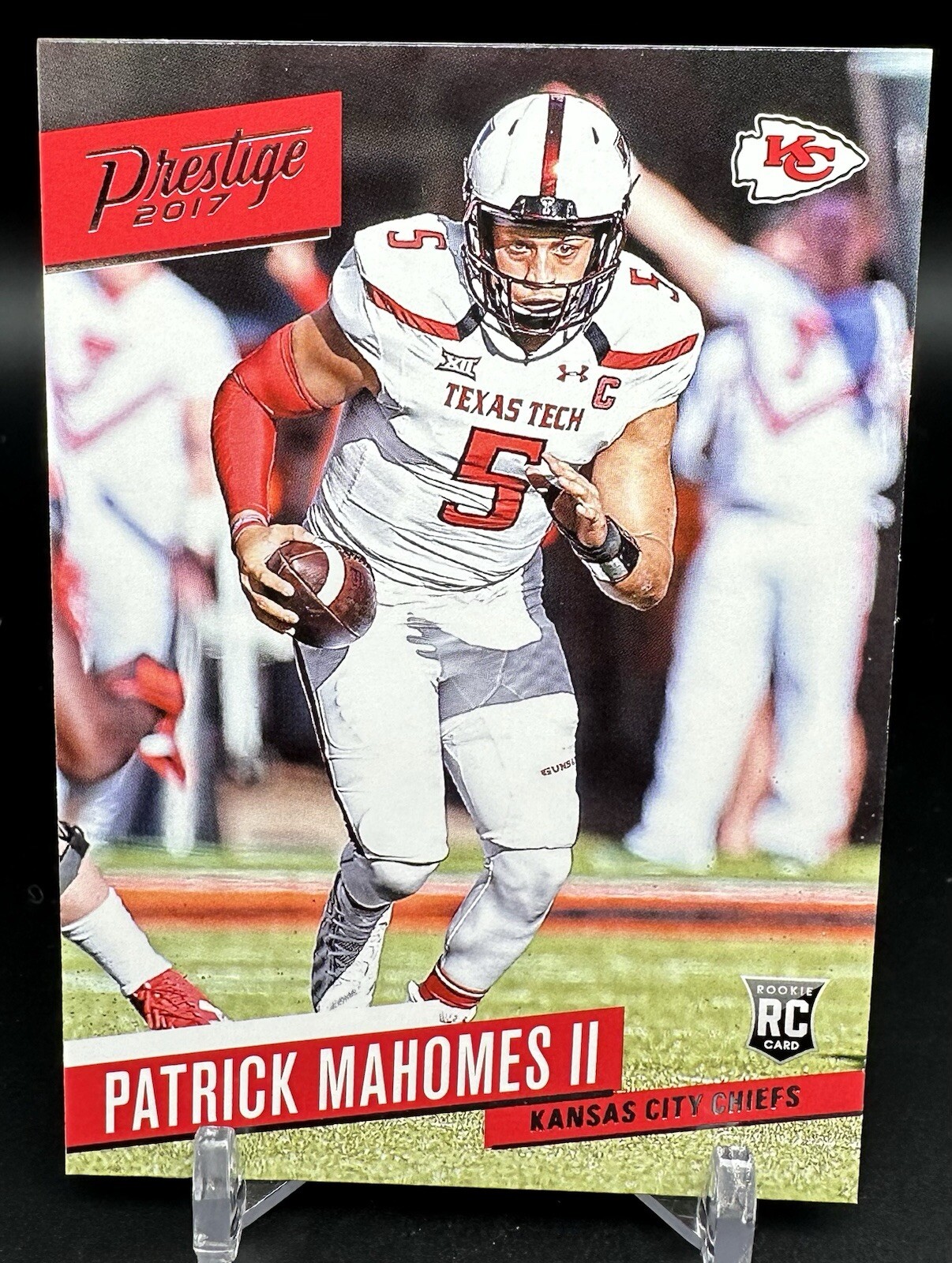 2017 Panini Prestige Patrick Mahomes II #232 Rookie RC Chiefs MVP Super ...