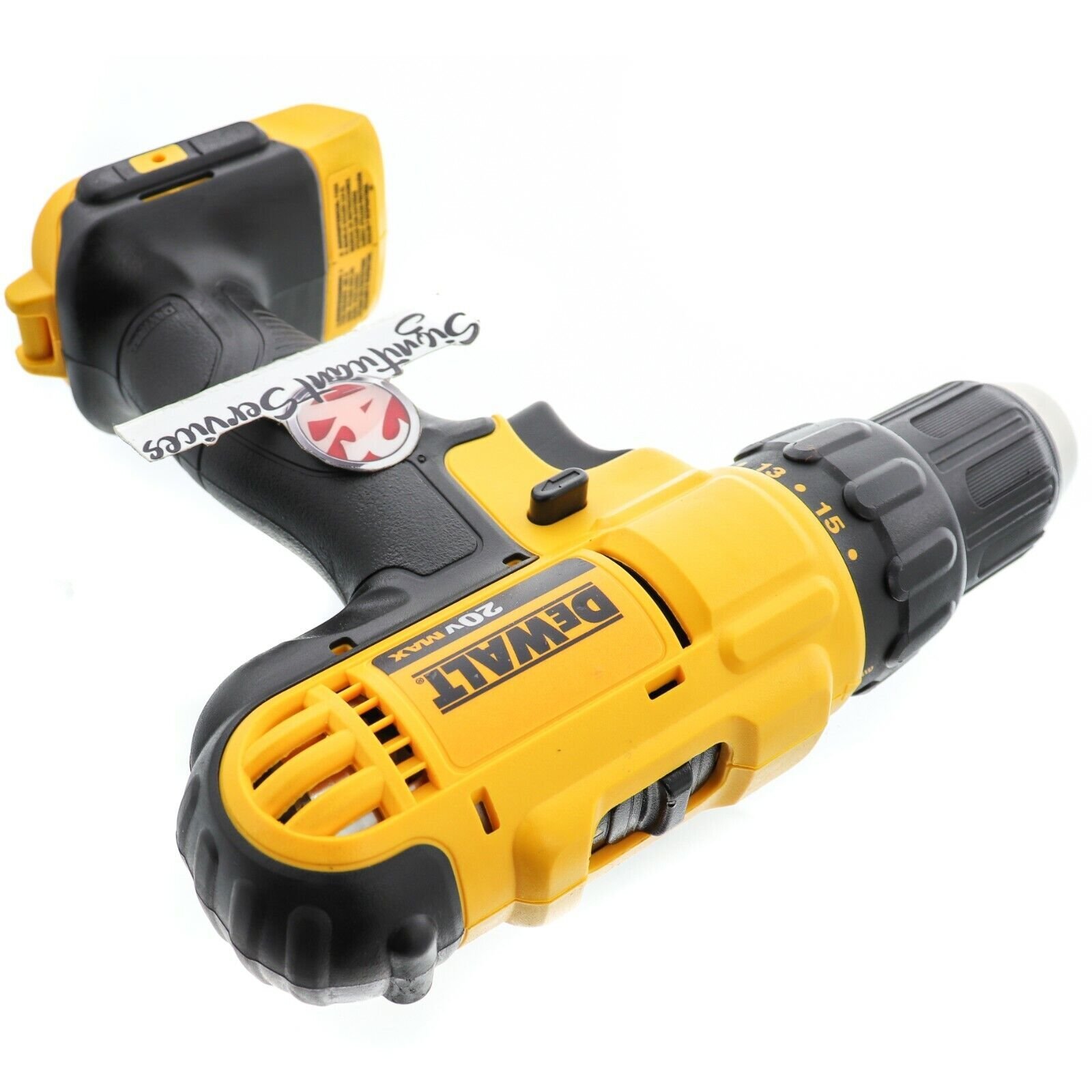 Dewalt DCD771B 20V MAX Cordless Lithium-Ion 1/2 inch Compact Drill ...