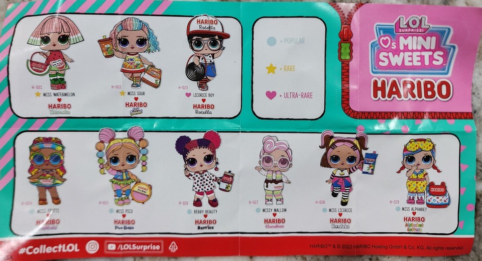 LOL Surprise MINI SWEETS Series 3 and HARIBO Series ~ You Pick ...