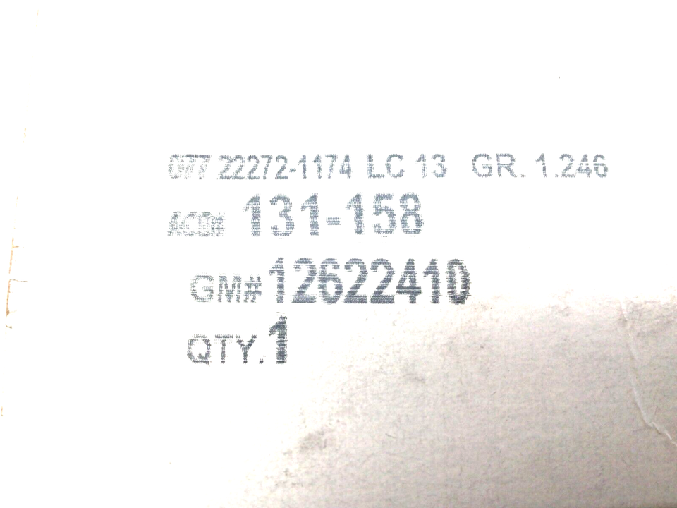 Saturn Buick Pontiac Engine Coolant Thermostat ACDelco 131-158 new OEM ...