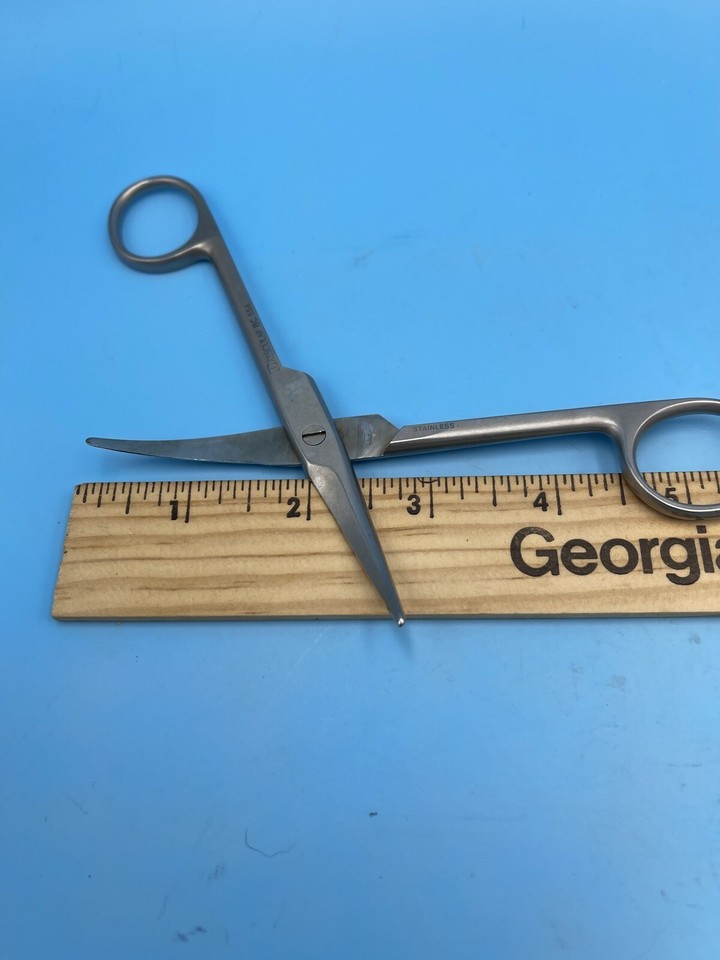 AESCULAP BC 554 CURVED SURGICAL SCISSORS STAINLESS | eBay
