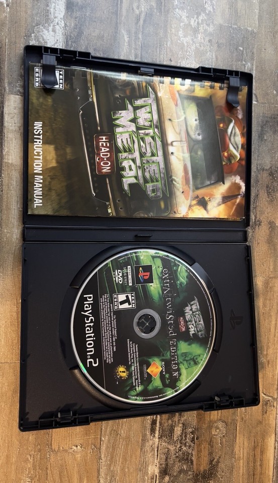 Twisted Metal Head-On PlayStation 2 PS2 Extra Twisted Edition Complete ...