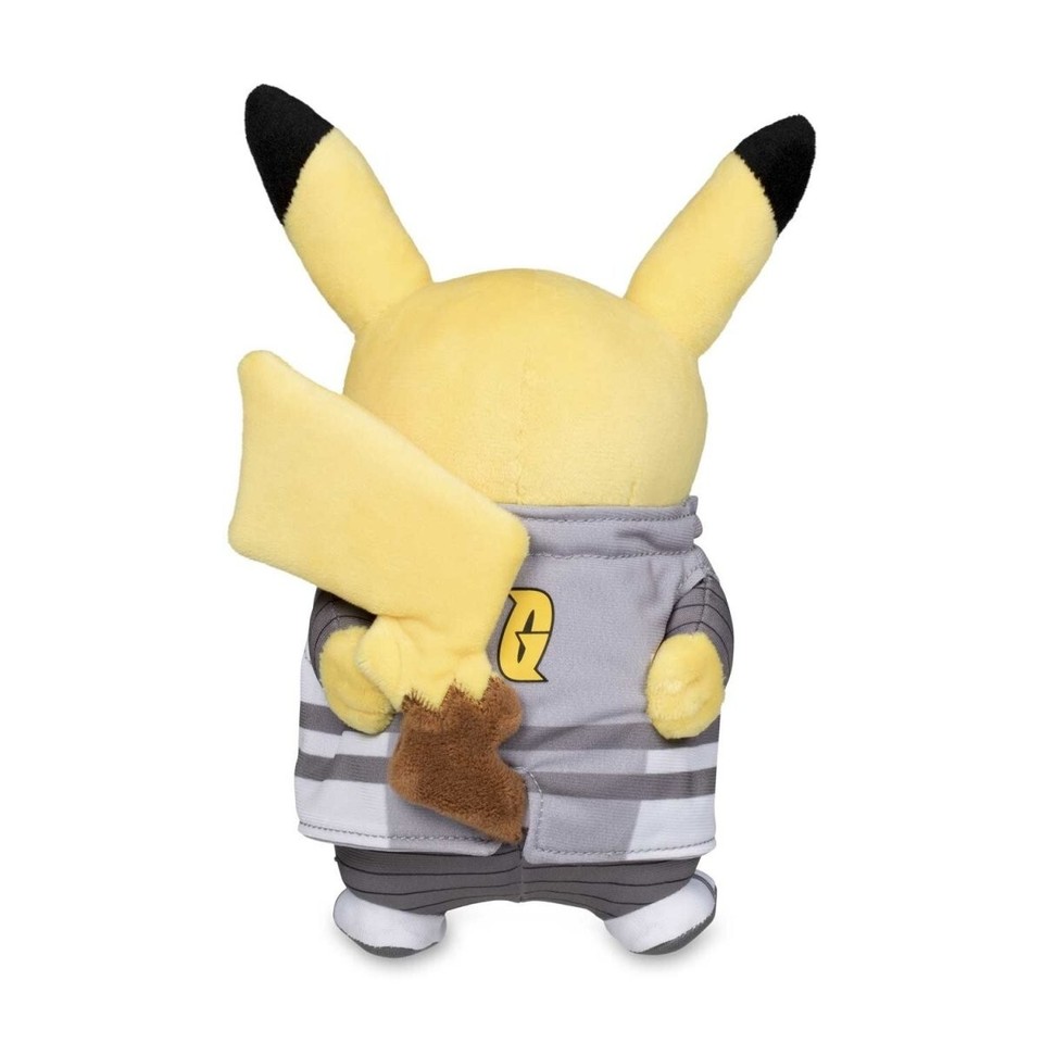 Pokemon Center Cyrus Akagi Boss Costume Pikachu plush 9" 2018 plush ...