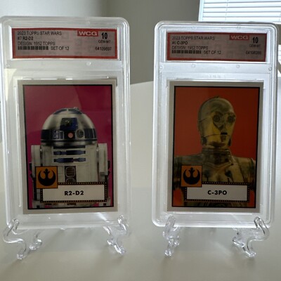 2023 Topps Star Wars C-3PO & R2-D2 1952 Design Card #6 #7Gem Mint 10 | eBay